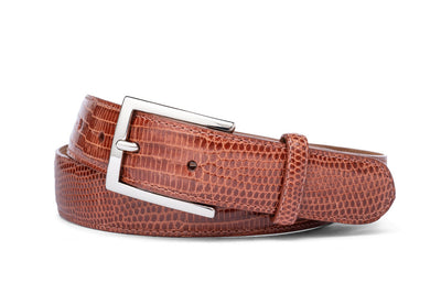 Lizard Belt for Men | Handcrafted Exotic Leather Belts | w.kleinberg